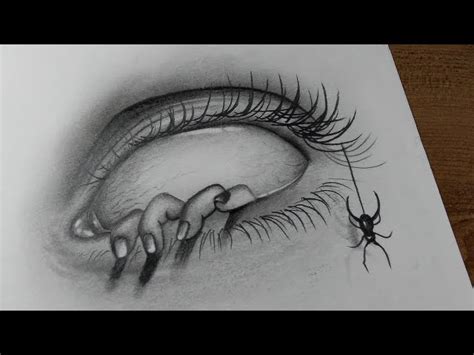 Scary Eyes Drawing At Getdrawings Free Download