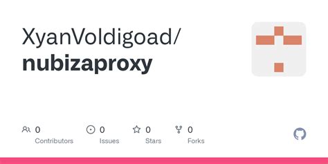GitHub XyanVoldigoad Nubizaproxy