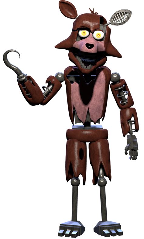 Fnaf2sfm Old Foxy By Zoinkeesuwu On Deviantart