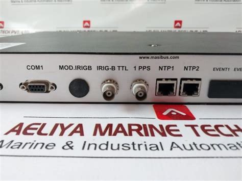 Masibus Mc 1 Gps Master Clock Aeliya Marine