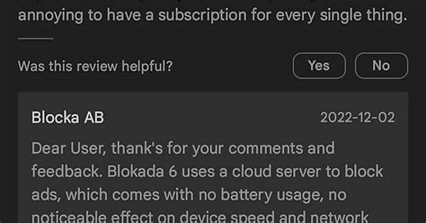Anyone Have Any Suggestions On Free Mobile Ad Blockers Blokada Is Now A Subscription Service