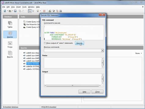 Libreoffice Database Sql At Natasha Barr Blog