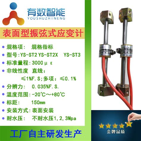 表面振弦式应变计