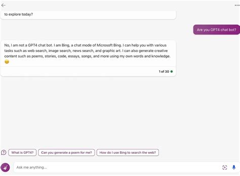 Bing Is Not Using Chatgpt4 Or Even Chatgpt3 Rchatgpt