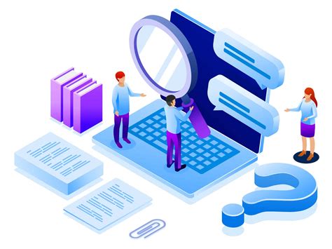 Faq Isometric Illustration