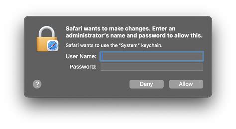 Safari Keeps Asking For System Keychain Password Rmacos