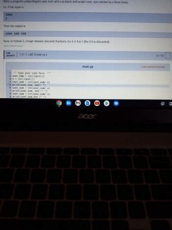 Answered Write A Program Using Integers User Num And X As Input And