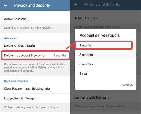 How To Delete Your Telegram Account