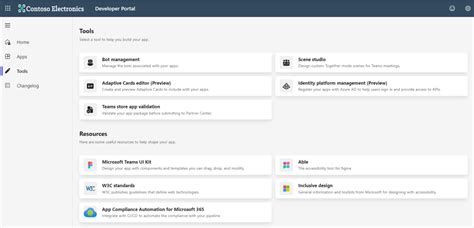 Manage Your Apps With The Developer Portal Teams Microsoft Learn