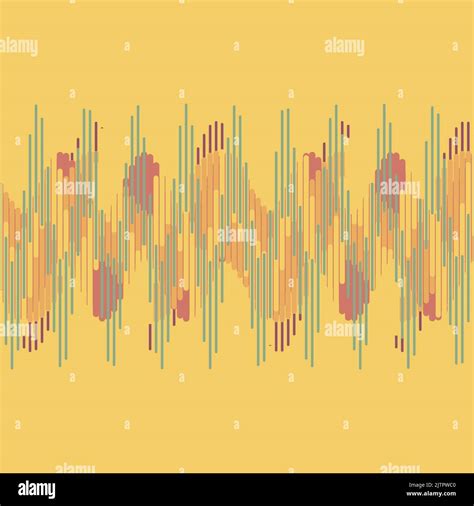 Sound Wave On A Black Hud Graphics Chart Or Waveform Of Multicolored