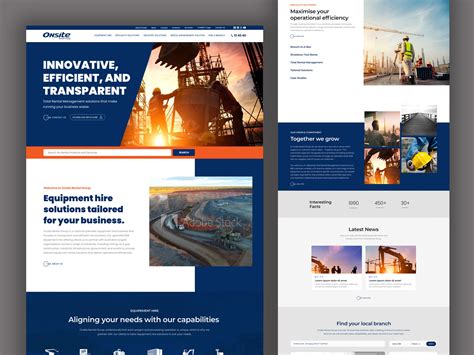 Onsite Rental Group Ui Design Avibisram