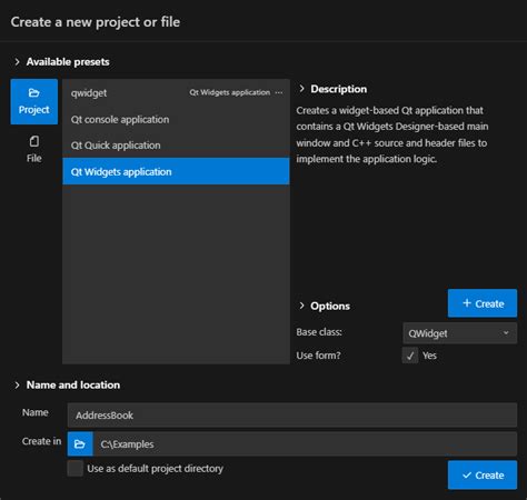 Tutorial Qt Widgets Application Qt Extension For Vs Code