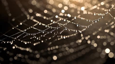 premium ai image halloween spider web mesmerizing particle pattern