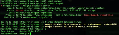 Setting Up Mongodb On Raspberry Pi Rvice Main Process Exited
