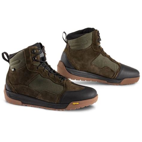 Falco Multisport Army Green Waterproof Boot Mens Motorcycle