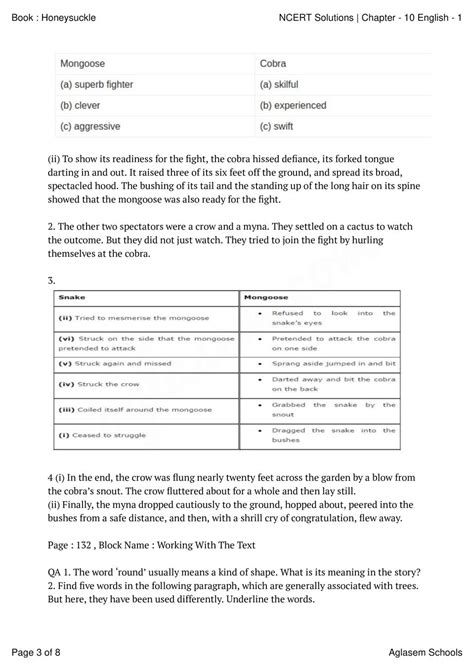NCERT Solutions 2025 Class 6 English Chapter 8 The Banyan Tree Question Answer PDF AglaSem