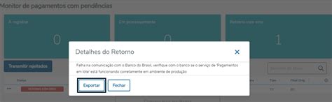 Cross Segmentos Backoffice Linha Protheus SIGAFIN FINA717 Erro Ao Transmitir Falha Na