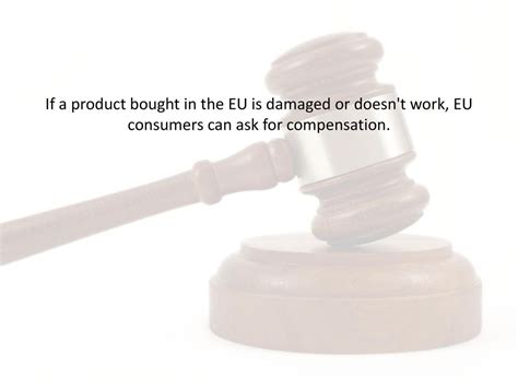 Liability for Defective Products - ppt download