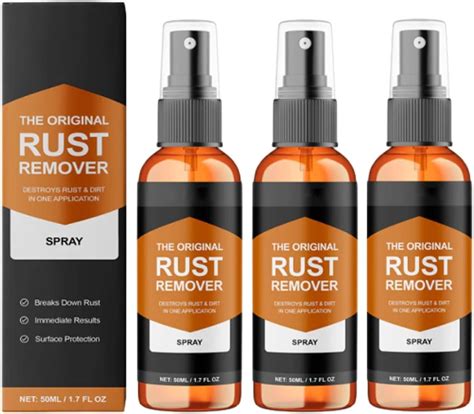 Rust Remover Spray For Metal Professional Grade Heavy Duty Rust Dissolver For Cars Tools