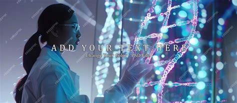 Premium Psd Analyzing Dna Sequences And Molecular Structures