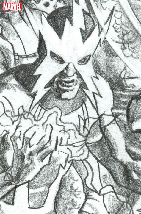Marvel Electro Drawing