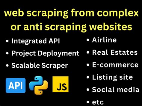 Expert Web Scraping For Complex Or Antibot And Anti Scraping Websites Upwork