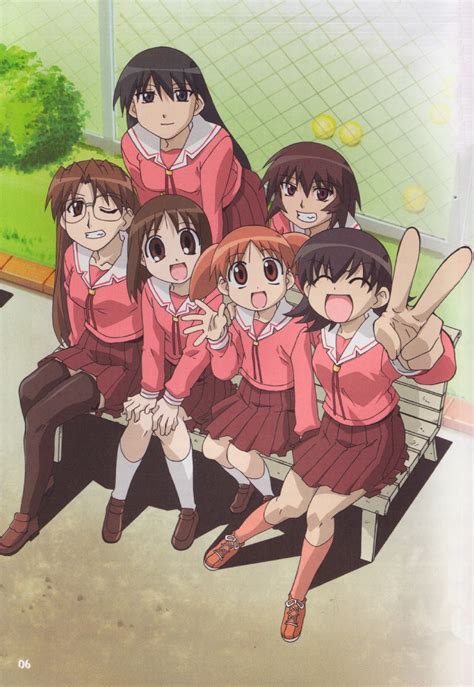 Kasuga Ayumu Sakaki Mihama Chiyo Takino Tomo Mizuhara Koyomi And More Azumanga Daioh