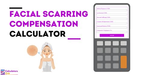 Facial Scarring Compensation Calculator Online
