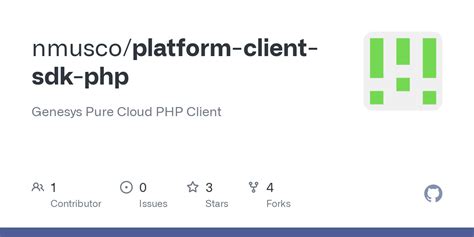 github nmusco platform client sdk php genesys pure cloud php client