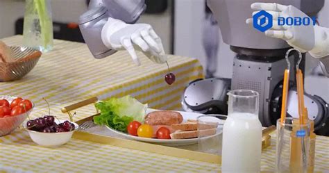 Dobots Atom Ai Powered Humanoid Robot Cooks Breakfast In Impressive