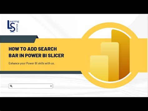 How To Add Search Bar In Power BI Slicer Enable Search Functionality