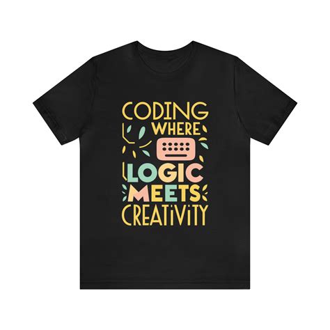Coding Where Logic Meets Creativity T Shirt