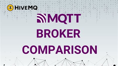 Mqtt Broker Comparison For Your Iot Applications Youtube