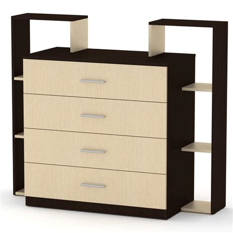 Комод 4 2 з полицями для спальні вітальні та кабінету — ціна 3981 грн у каталозі Комоди Купити