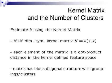 Ppt Kernel K Means Powerpoint Presentation Free Download Id 695665