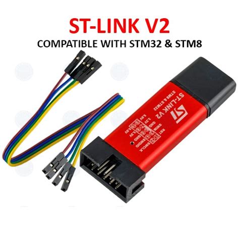 ST Link V Programming Debugging Unit Compatible With STM STM Microcontroller SWIM JTAG SWD