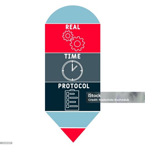 Rtp Real Time Protocol Acronym Stock Illustration Download Image Now Arrow Symbol Art