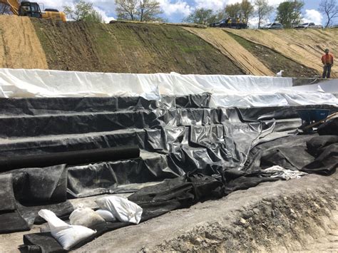 Protecting Eps Geofoam Block With Eia Geomembranes Geosynthetics Magazine