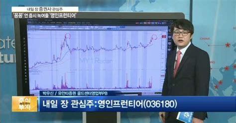 영인프런티어 삼성바이오로직스 상장 수혜 신바람