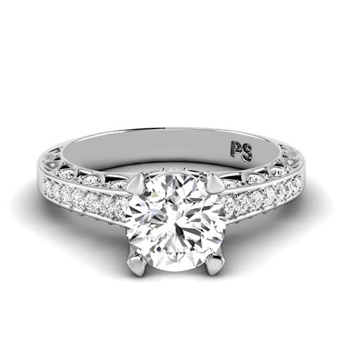060 175 Ct Round Cut Natural Diamonds In 14kt 18kt And Platinum With 0