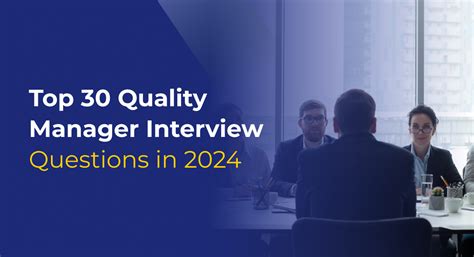 Top Quality Manager Interview Questions For 2025