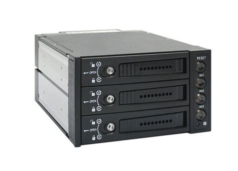 Sunnytek SNT ST 2131 SAS Backplane For 3 X HDD Black