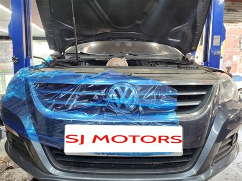 워터펌프 베어링 파손 부러짐 타이밍밸트 손상 폭스바겐 오리지널 Cc 주행중 퍽하는 소리와함께 엔진냉각수경고등 점등 견인입고 부산경남폭스바겐아우디수리정비 Sj모터스