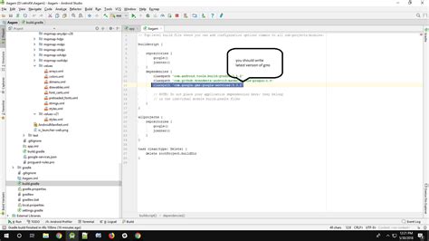 Android I Want To Connect With Firebase But I Have An Error Stack