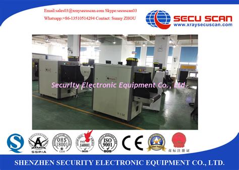 Custom Security X Ray Baggage Screening Equipment With Tip To Detect