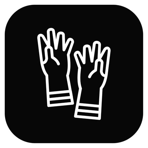 Premium Vector Rubber Gloves Vector Illustration