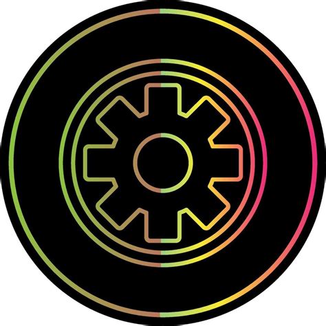 Setting Line Gradient Due Color Icon 39426653 Vector Art At Vecteezy