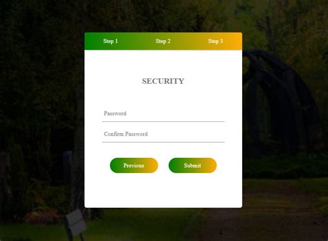 html step by step template
