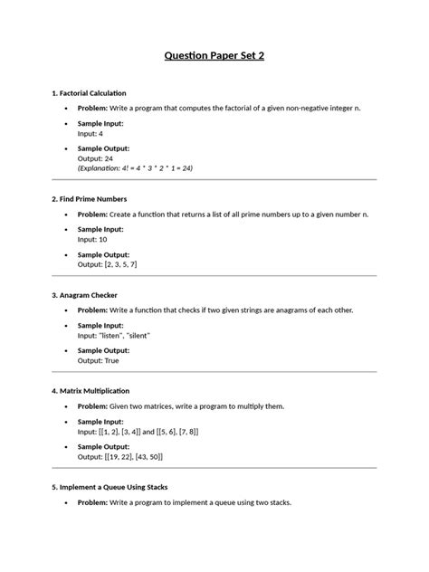 Coding Set 2 Pdf Queue Abstract Data Type Software Engineering