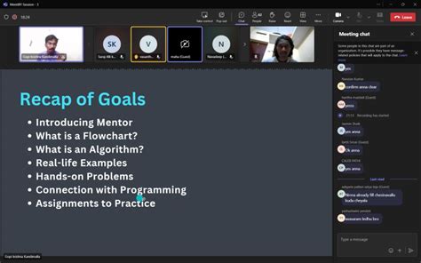 Day 8 In Mentiby Cohort 20 To Dream Big Today We Were Participated Siva Sai Sudheer
